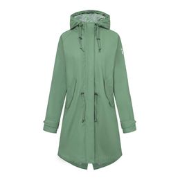 Derbe Regenmantel Traveby Paisley in Hedge Green_Paisley | Gr.: 44