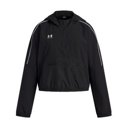 Under Armour Longsleeve "Challenger Anorak" in Schwarz | Gr.: M
