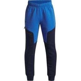 Under Armour Sweat Pant "Unstoppable Jogger Fleece" in Blau | Gr.: XL