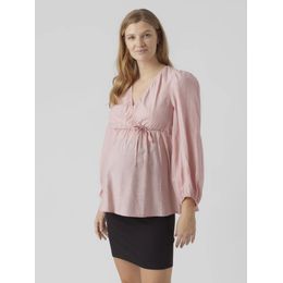 MAMALICIOUS Umstand Bluse 'KELLY TESS' Damen Gr&ouml;&szlig;e XL altrosa