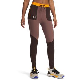 Under Armour Leggings "Trail Run Tight" in Braun | Gr.: L