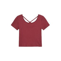 Pepe Jeans T-Shirt 'BABETTE' Damen Größe M burgunder