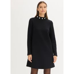 bonprix Minikleid, schwarz
