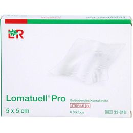 Lomatuell Pro 5x5 cm steril 8 St