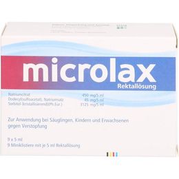 EurimPharm Arzneimittel Microlax Rektallösung Klistiere 9X5 ml