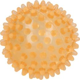 Igelball 6 cm orange transparent 1 St