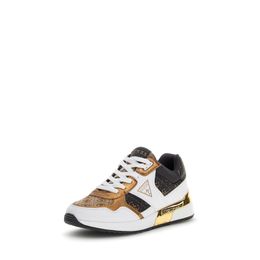 Guess Sneaker 'MICKAY' Damen Größe 37 gold / schwarz / weiß