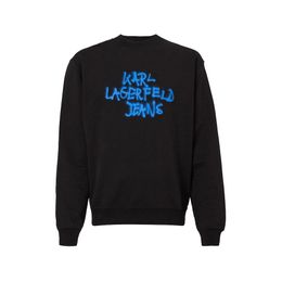 KARL LAGERFELD JEANS Sweatshirt male Black size S