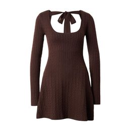 Hollister Strickkleid Damen Gr&ouml;&szlig;e S kastanienbraun