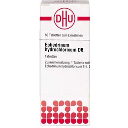 DHU-Arzneimittel Ephedrinum hydrochloricum D 6 Tabletten 80 St
