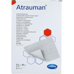 Atrauman 7,5x10 cm steril Kompressen 10 St