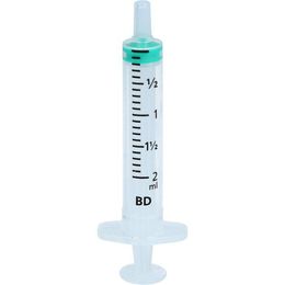 Bd Emerald Spritze 2 ml Luer zentrisch 100 St