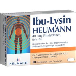 IBU-LYSIN Heumann 400 mg Filmtabletten 20 St