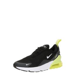 Nike Sportswear Sportschuh 'Air Max 270' Jungen Größe 35 zitrone / schwarz / weiß