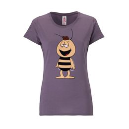 logoshirt Shirt 'Die Biene Maja - Willi' female Purple size XS