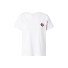 Pepe Jeans T-Shirt 'Brule' Damen Größe L blutrot / weiß