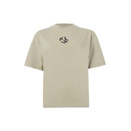 KARL LAGERFELD JEANS T-Shirt Damen Gr&ouml;&szlig;e L khaki / schwarz