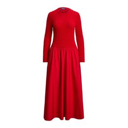 Polo Ralph Lauren Kleid Damen Gr&ouml;&szlig;e 36 rot Winterkleid