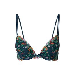 Etam BH 'GOURMANDISE' Damen Gr&ouml;&szlig;e 75 navy / gr&uuml;n / flieder / orange