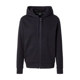 BOSS Zip-Up Hoodie 'Saggy' male Black size 6XL