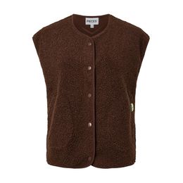 Pieces Vest 'PCKatty' female Brown size S