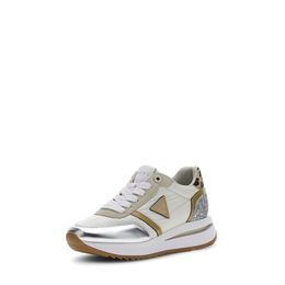 Guess Sneaker 'EAGAR2' Damen Gr&ouml;&szlig;e 37 camel / kitt / silber / offwhite