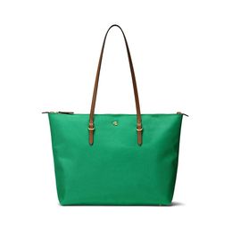 Lauren by Ralph Lauren Lauren Ralph Lauren Shopper 'KEATON' Damen Größe One Size kastanienbraun / smaragd