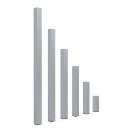 Global Truss Steckf&uuml;&szlig;e (4Stk) 60x60mm- 20cm f&uuml;r GT Stage Deck 4-Kant mit Gummikappe