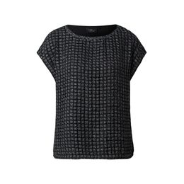 s.Oliver Bluse Damen Gr&ouml;&szlig;e M schwarz / silber