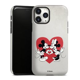 DeinDesign iPhone 11 Pro Handy Panzer Handyh&uuml;lle robuste Outdoor H&uuml;lle Schutzh&uuml;lle gl&auml;nzend Disney Heart Tough Case