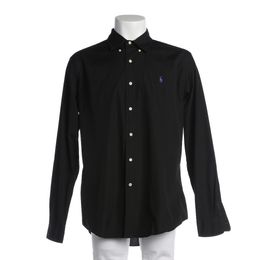 Polo Ralph Lauren Freizeithemd / Shirt / Polohemd langarm Herren Größe L Second Hand schwarz
