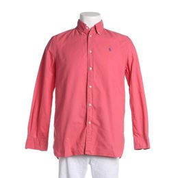 Polo Ralph Lauren Freizeithemd / Shirt / Polohemd langarm Herren Größe M Second Hand rot