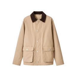 Teeshoppen Between-Season Jacket female Beige size XL