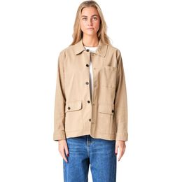 Teeshoppen Between-Season Jacket female Beige size S