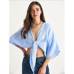 Bianco Lucci Bluse Damen Gr&ouml;&szlig;e L hellblau