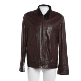 Dolce & Gabbana DOLCE & GABBANA Lederjacke / Ledermantel Herren Gr&ouml;&szlig;e XL Second Hand braun