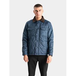 TEESHOPPEN Jacke Herren Gr&ouml;&szlig;e XXXL marine / braun