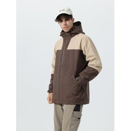 YOUTHUP Outdoorjacke Herren Gr&ouml;&szlig;e 4XL braun