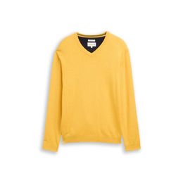 Tom Tailor Sweater male Yellow size XXL
