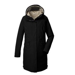 Killtec Outdoorjacke Damen Gr&ouml;&szlig;e M beige / schwarz
