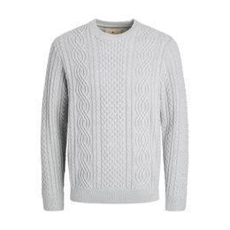 Jack & Jones Premium Pullover 'JPRBLUsean' Herren Gr&ouml;&szlig;e S hellgrau