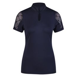Pikeur Selection Cut-Out Trainingsshirt blau Damen 32