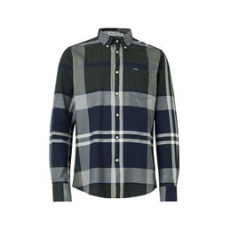 Barbour Hemd 'Dunoon' Herren Gr&ouml;&szlig;e XXL marine / grau / oliv / pastellgr&uuml;n