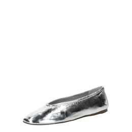 Steve Madden Ballet Flats 'Leni' female Silver size 37