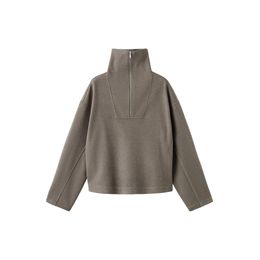 Mango Sweatshirt 'CHILE' Damen Größe S braunmeliert