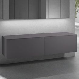 neoro n50 Unterschrank B: 200 cm mit 2 Ausz&uuml;gen, 2#BN0433GR+BN0406GR,