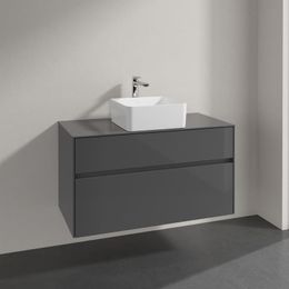 Villeroy & Boch Villeroy & Boch Embrace Schrank mit Waschtisch, 2 Ausz&uuml;ge, 5A5938RW+A95600FP,