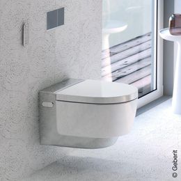 Geberit AquaClean Mera Wand-Dusch-WC mit TurboFlush, mit WC-Sitz, 146200211,