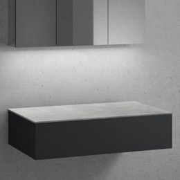 neoro n50 Unterschrank B: 100 cm mit 1 Auszug, BN0413BM+BN0403C3,