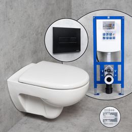 Geberit Renova Wand-WC & Tellkamp WC-Sitz mit neeos Vorwandelement,, 203050600+16601BM#SET,